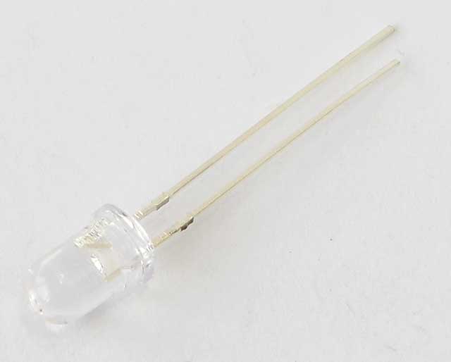 Светодиод 5mm син 4.5V | Tpetrov.com