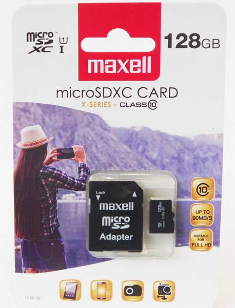MEMORY MSD CARD 128GB MAXELL | Tpetrov.com