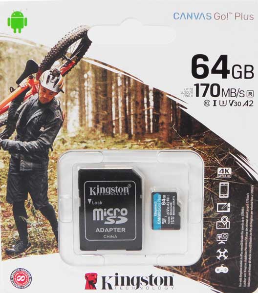 MEMORY MSD CARD 64GB KINGSTON | Tpetrov.com