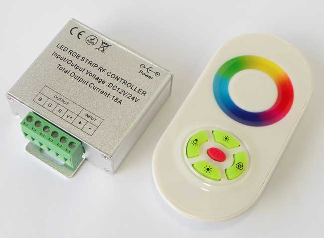 Контролер за светодиодна лента RGB CONTROL 5 | Tpetrov.com