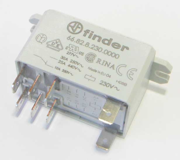 Реле 230V/30A FINDER | Tpetrov.com