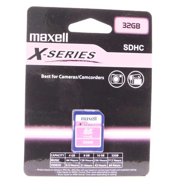 MEMORY SD CARD 32GB MAXELL | Tpetrov.com