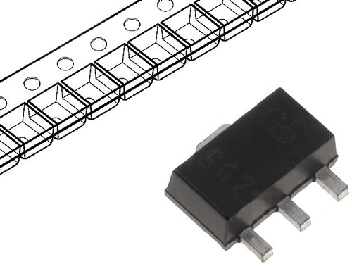 BC546 SMD SOT89 | Tpetrov.com
