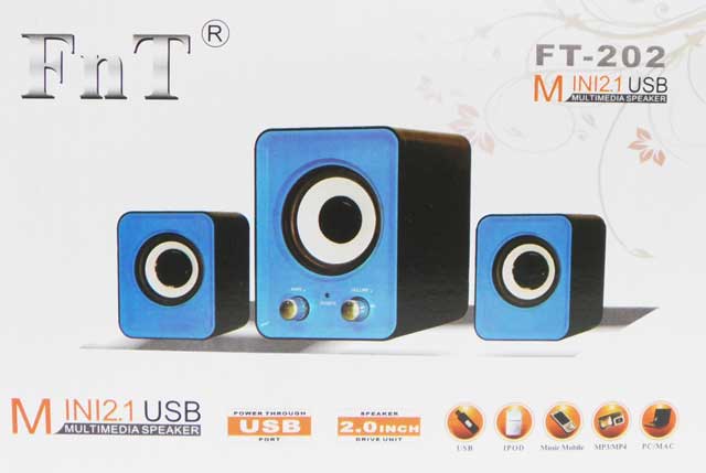 Тонколона за компютър FT202 USB | Tpetrov.com