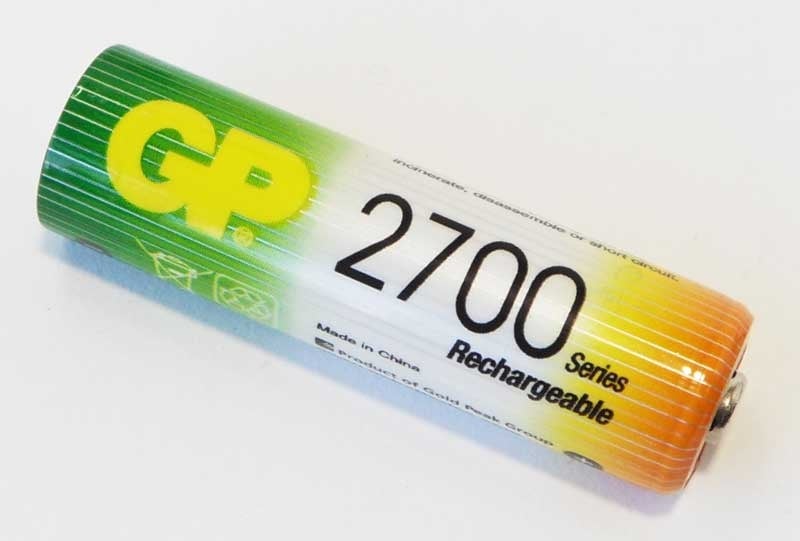 Акумулаторна батерия R6/2600mAh GP-02 | Tpetrov.com