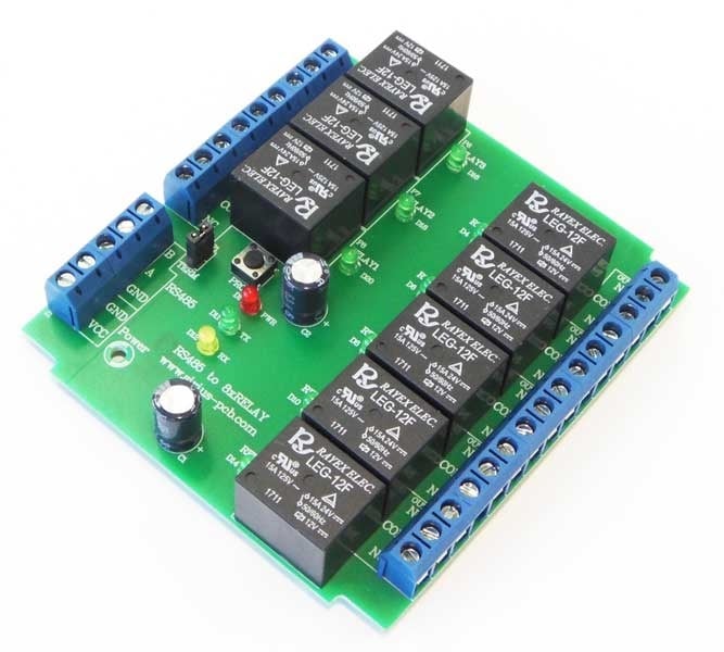 Набор 864 RS485 TO 8xRELAY | Tpetrov.com