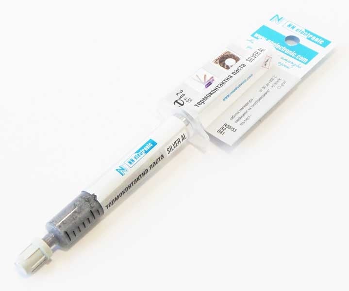 Паста силиконова SILVER AL 2g | Tpetrov.com