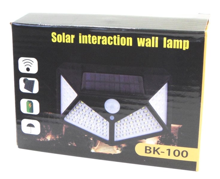Соларен прожектор BK100 с датчик | Tpetrov.com