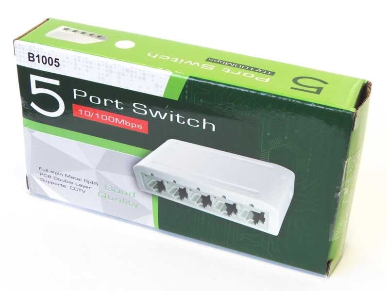 SWITCH 5 PORT B1005 | Tpetrov.com